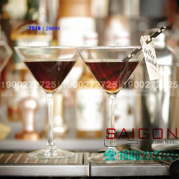 Ly Thủy Tinh Libbey Vina Martini 296ml | Libbey 7518, Nhập Khẩu E.U ...