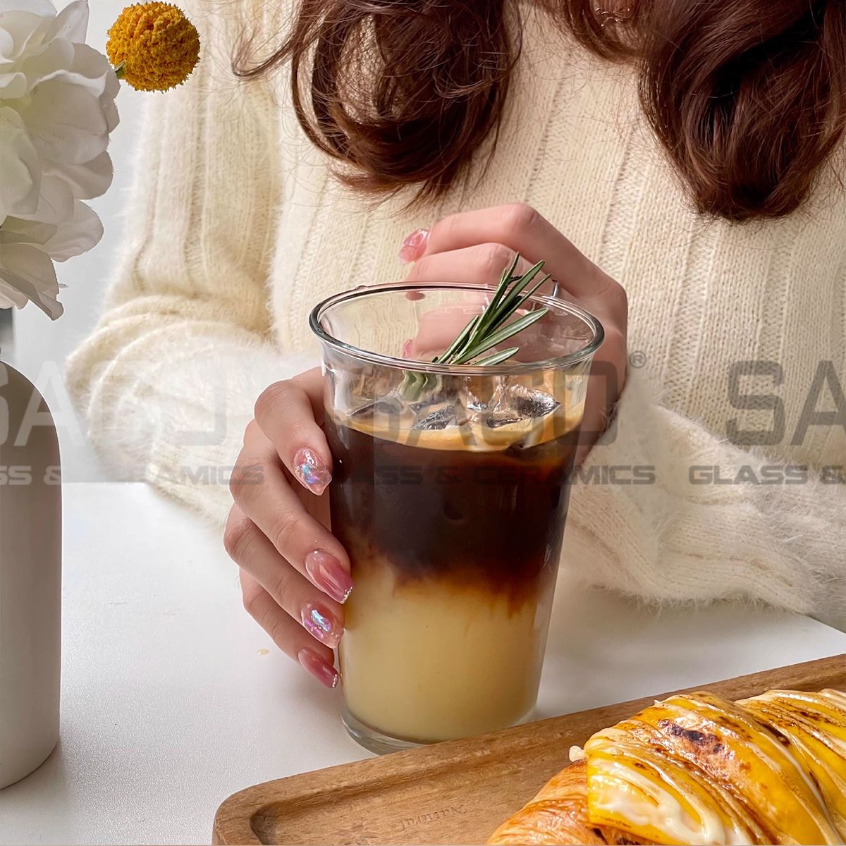 Ly Thủy Tinh Miệng Loe INS Flared Mouth Highball Glass 420ml | INS 901 – ly Thủy Tinh Nhập Khẩu