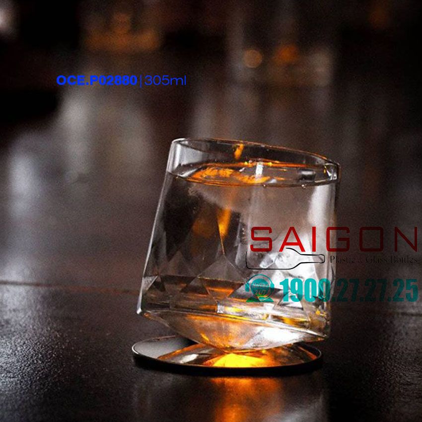 Ly Ocean Connexion Whisky Rock 305ml | P02880 , Ly Thủy Tinh Nhập Khẩu ...