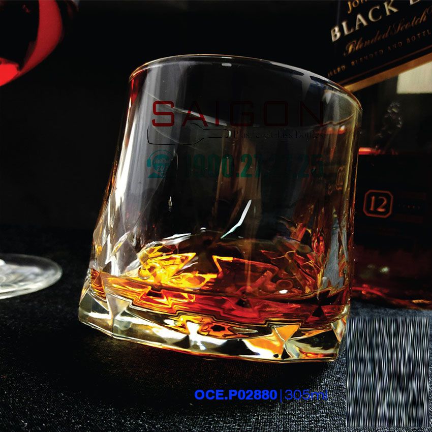 Ly Ocean Connexion Whisky Rock 305ml | P02880 , Ly Thủy Tinh Nhập Khẩu ...