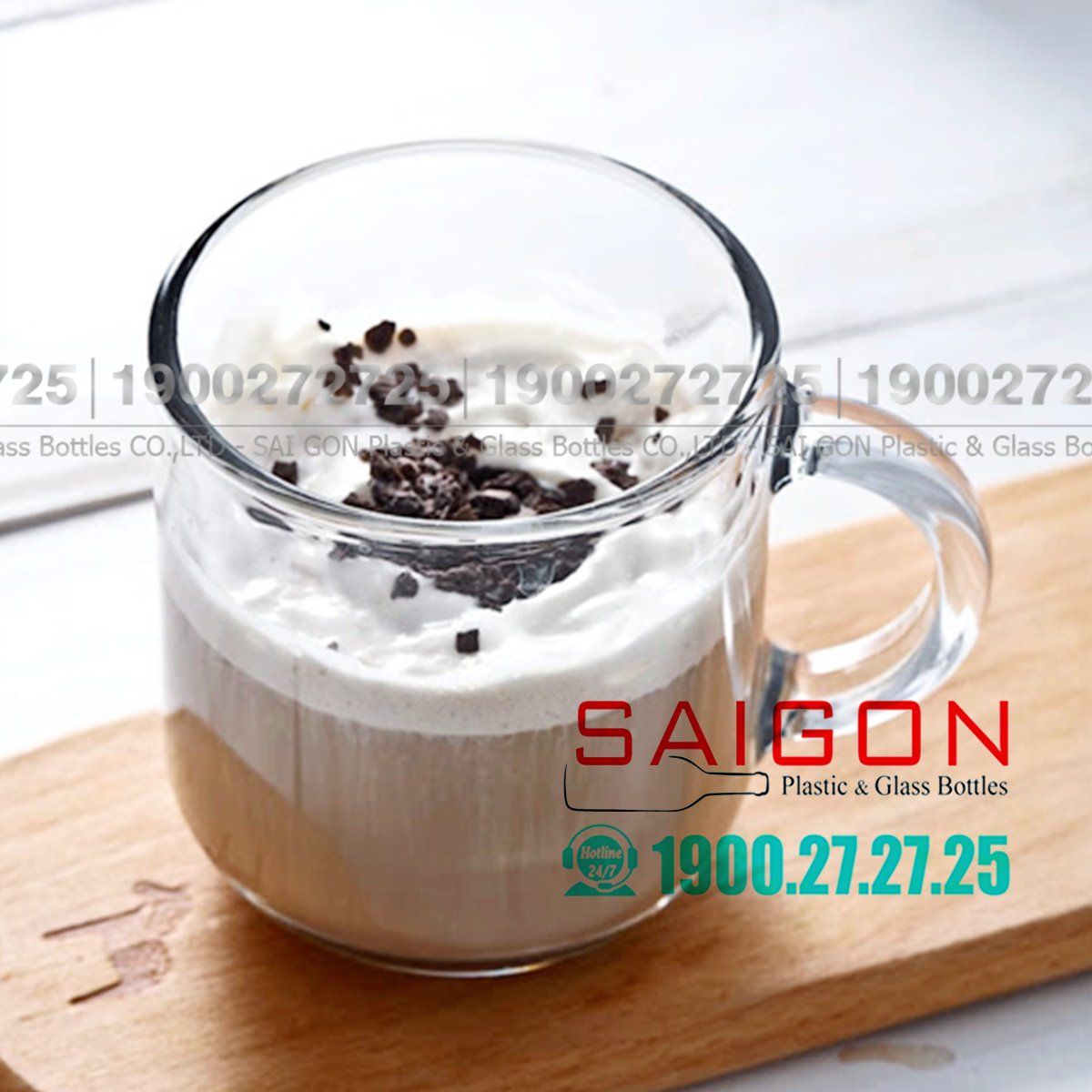 Ly Thủy Tinh Pasabahce Iconic Mug Glass 245ml | Pasabahce 1081435 – ly Thủy Tinh Nhập Khẩu