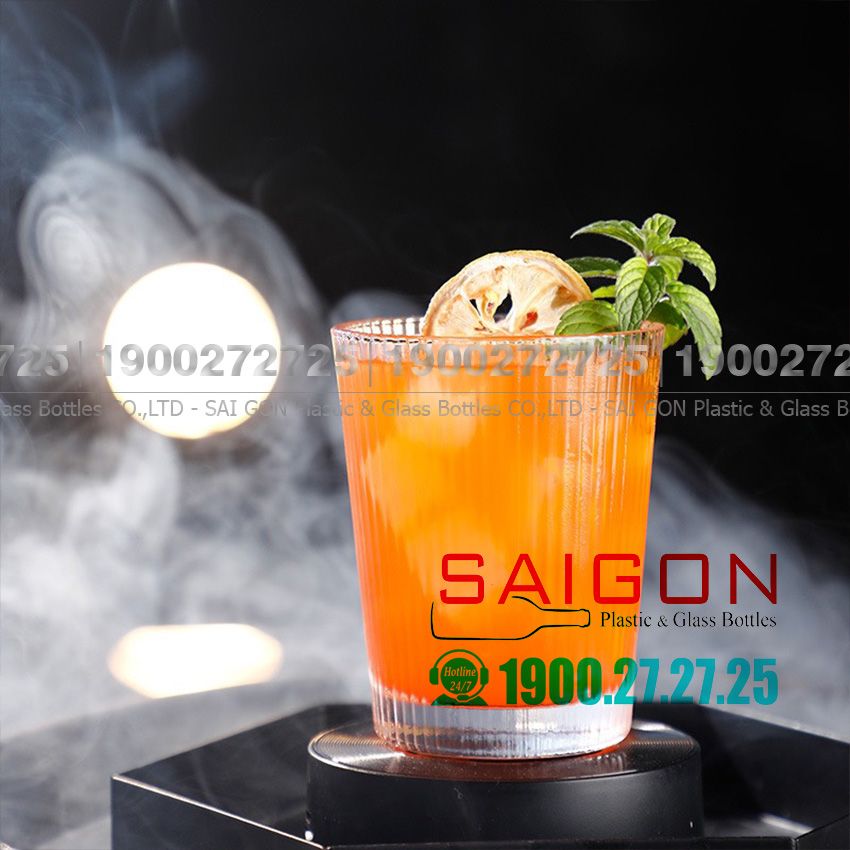 Ly Thủy Tinh King Dealay studio Rock Glass 250ml | H.017 , Thủy Tinh ...