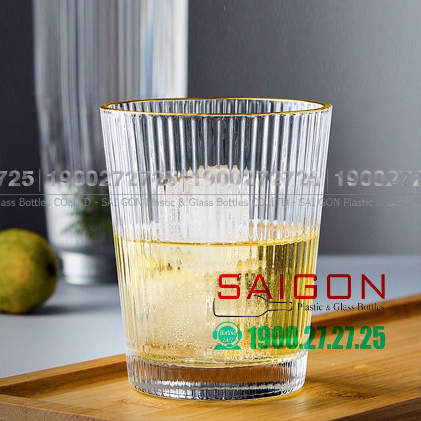 Ly Thủy Tinh King Dealay studio Rock Glass 250ml | H.017 , Thủy Tinh ...