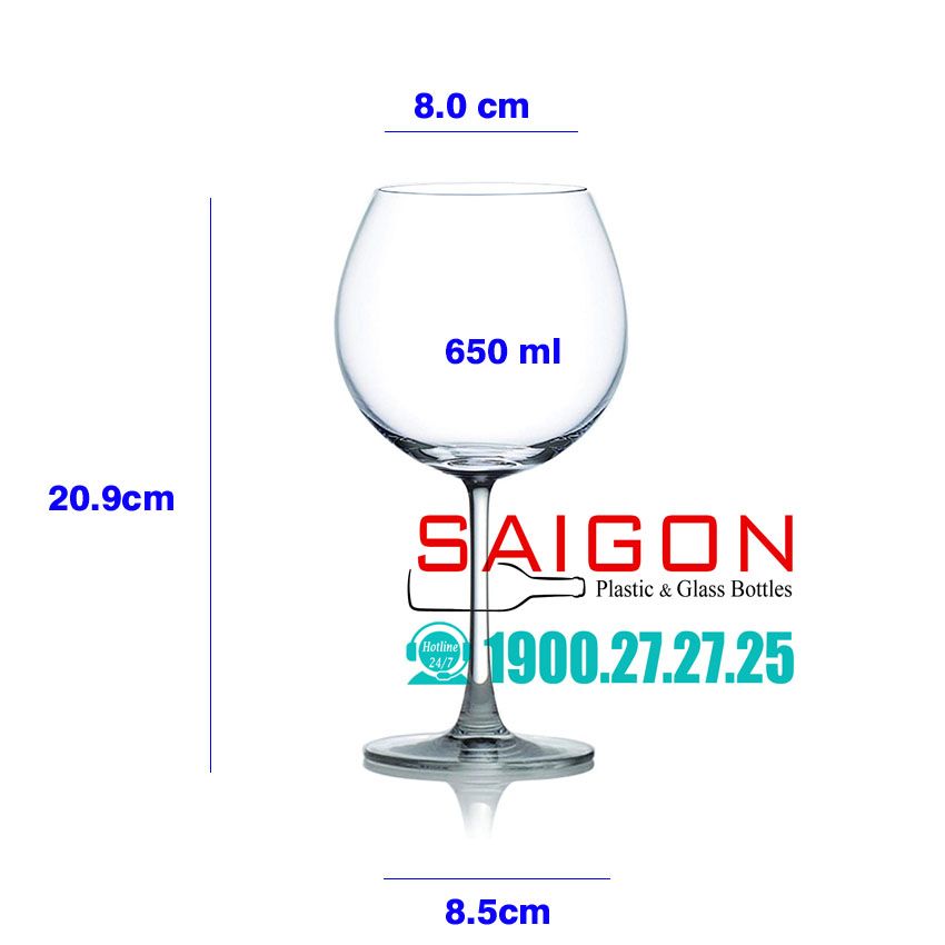 Ly Ocean Madison Burgundy 650ml | 1015D22 , Nhập Khẩu Thái Lan – ly ...