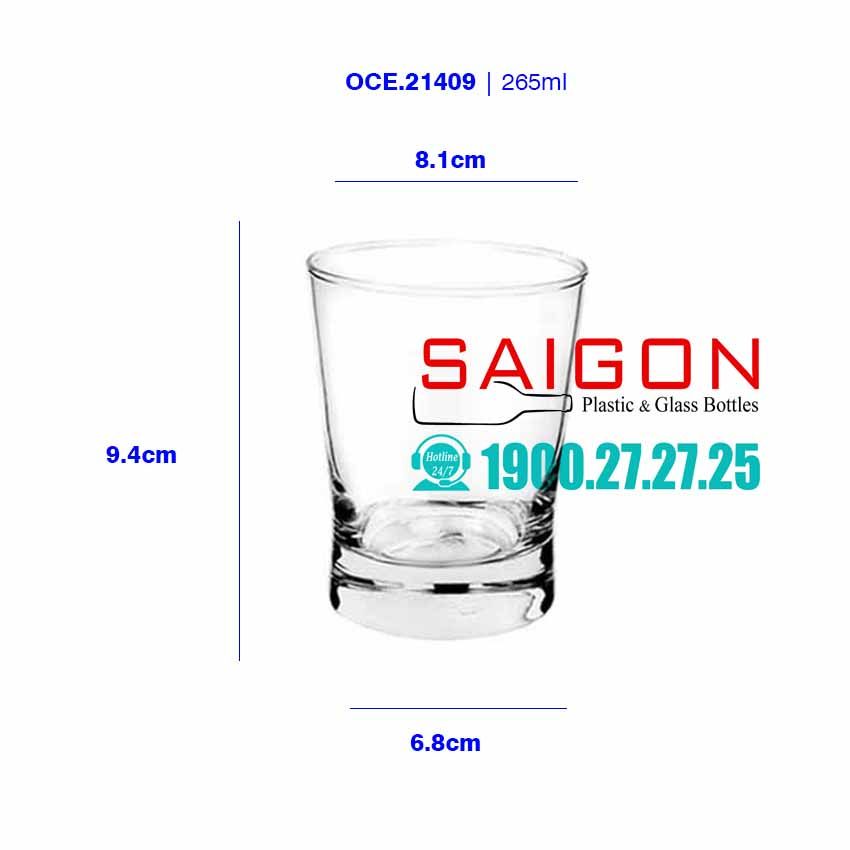 Ly Ocean Ethan Rock 265ml | Ocean B21409 , Nhập Khẩu Thái Lan – ly Thủy ...