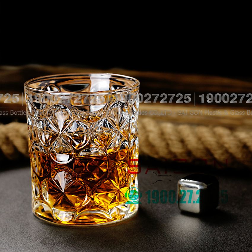 Ly Thủy Tinh Hongli Whisky Glass 285ml | HONGLI 5412XO , Thủy Tinh Cao ...
