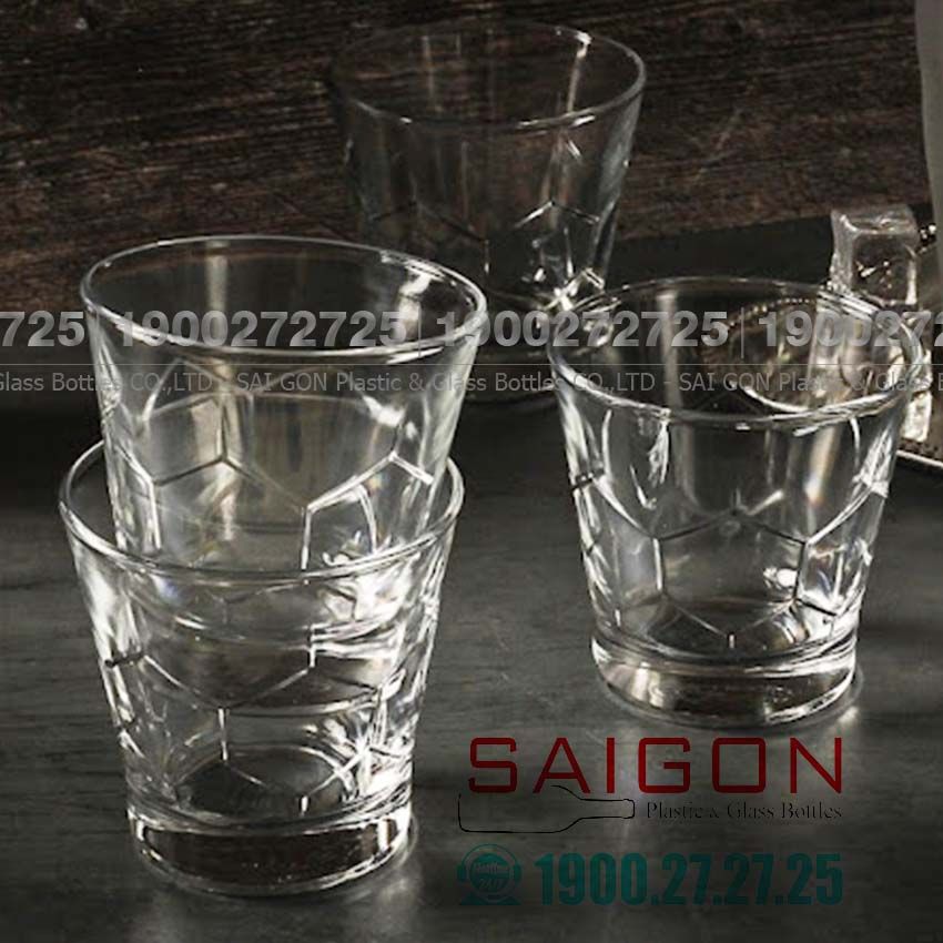 Ly Thủy Tinh Cường Lực Duralex Hexagone Rock Glass 300ml | D1057A – ly ...
