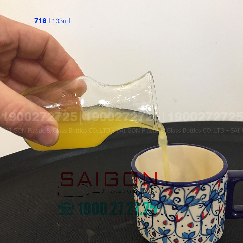 Bình Rót Thủy Tinh Libbey Decanter 133ml | LIBBEY 718 – ly Thủy Tinh Nhập Khẩu