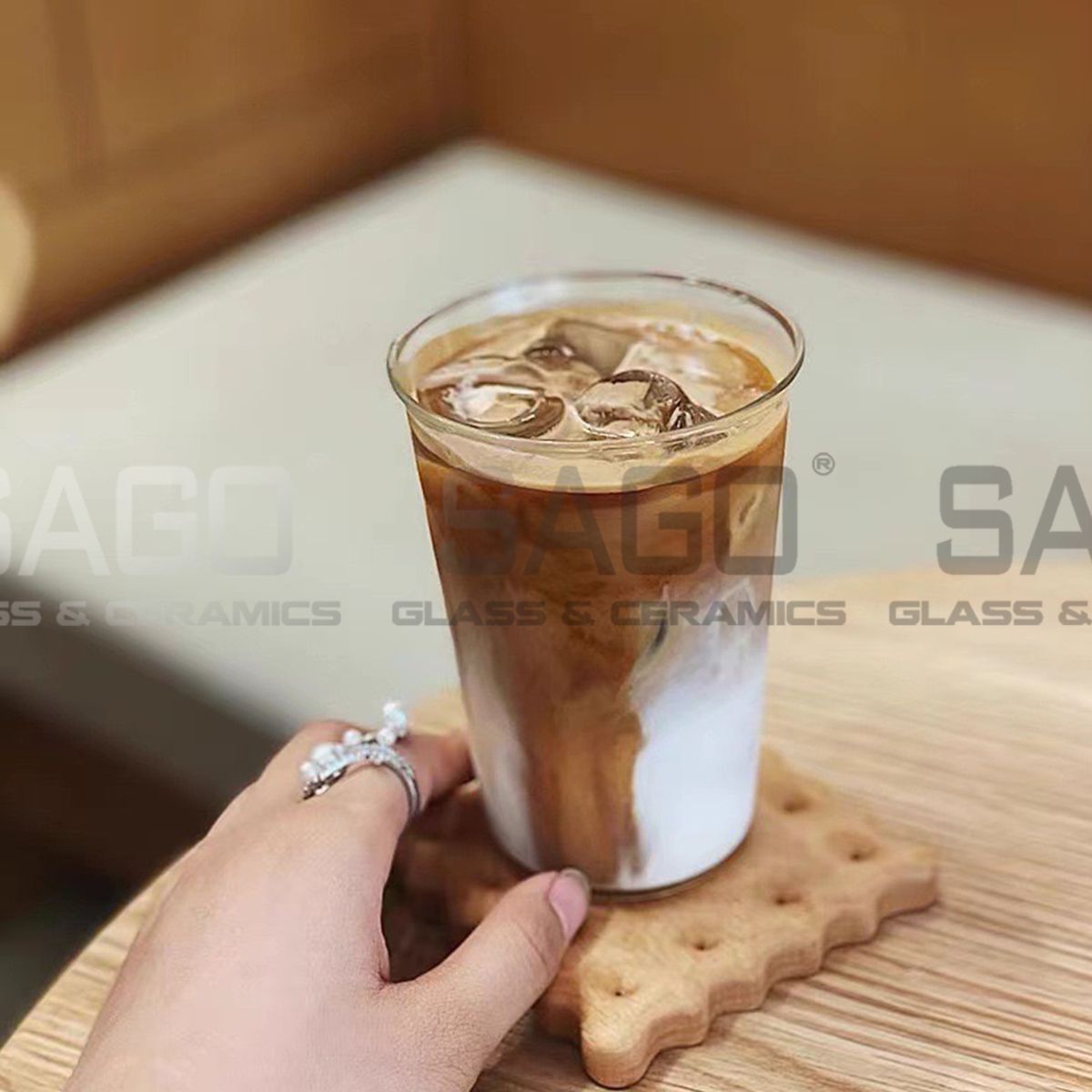 Ly Thủy Tinh Miệng Loe INS Flared Mouth Highball Glass 420ml | INS 901 – ly Thủy Tinh Nhập Khẩu