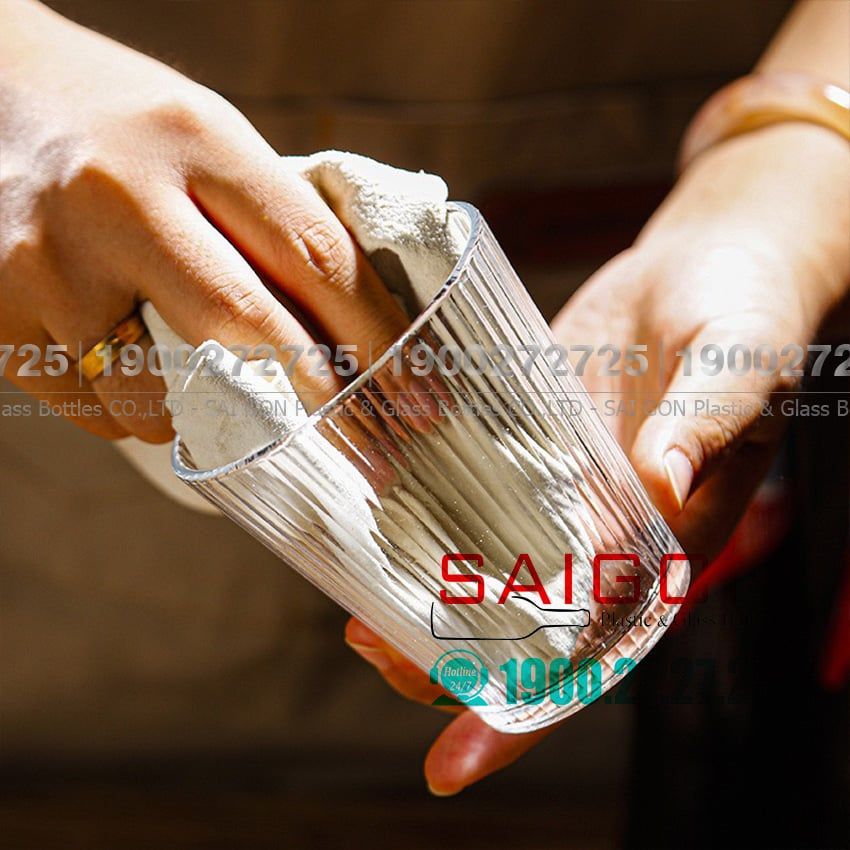 Ly Thủy Tinh King Dealay studio Rock Glass 250ml | H.017 , Thủy Tinh ...