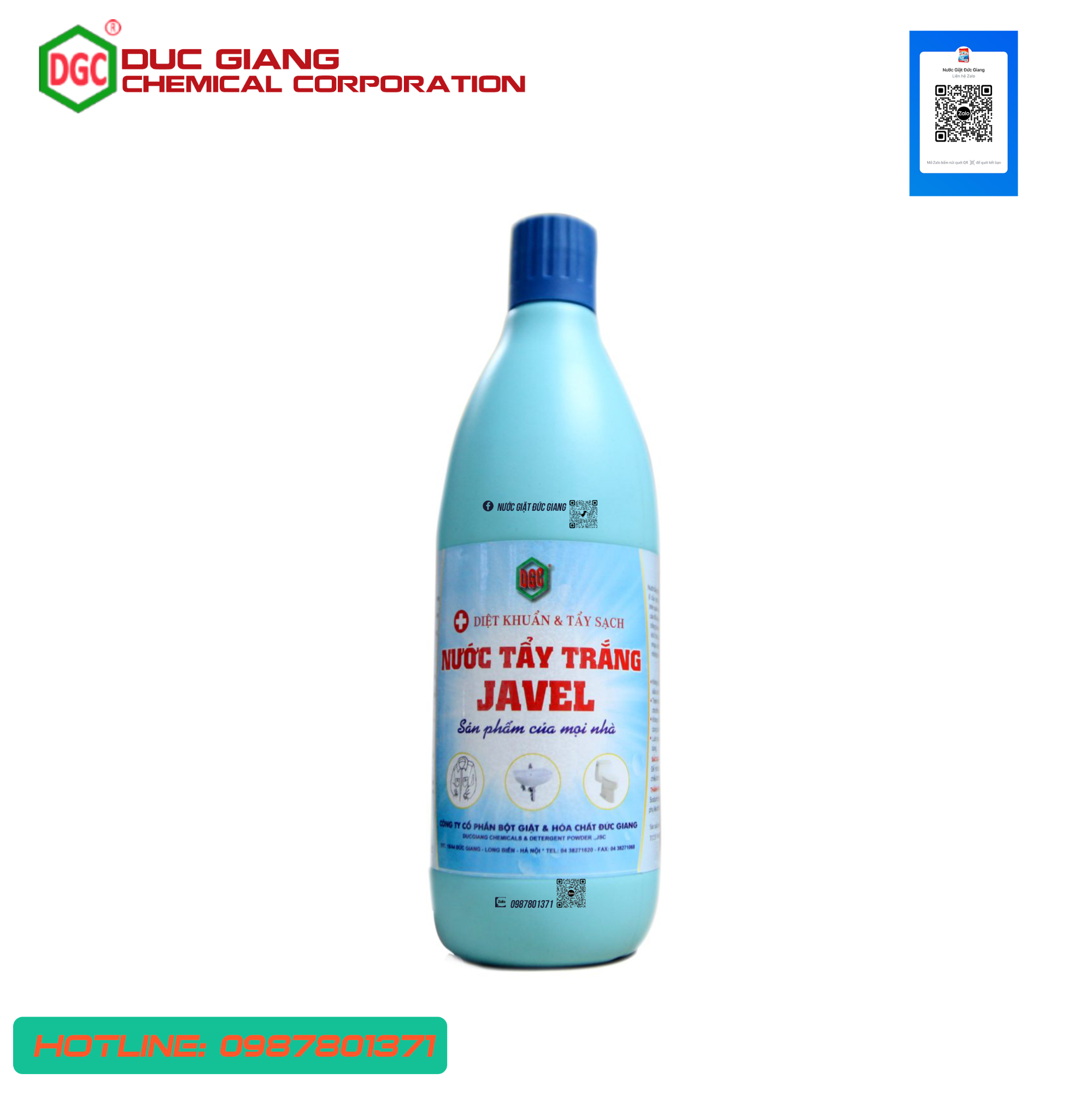 Nước tẩy trắng Javel -350g- Đậm đặc – HỘ KINH DOANH ĐẠI LÝ GIỚI THIỆU ...