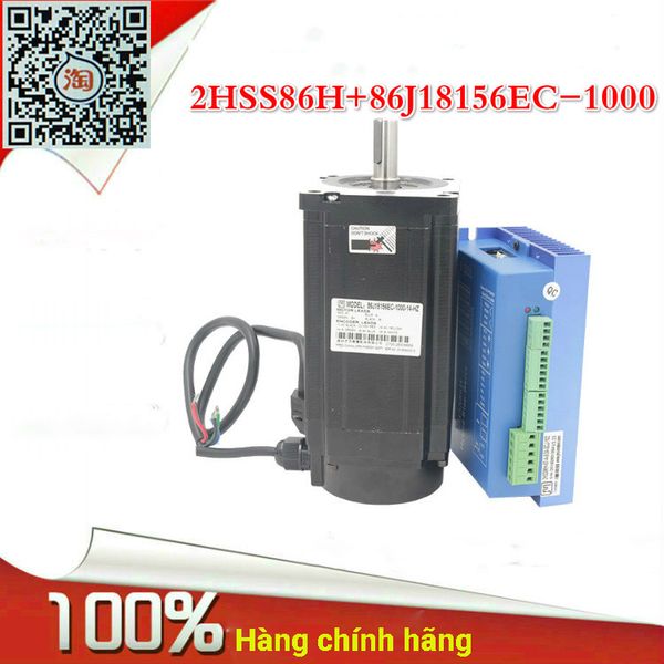 Bộ Hybrid servo 2HSS86H và 86J18156EC-1000 12Nm – CNC3DS