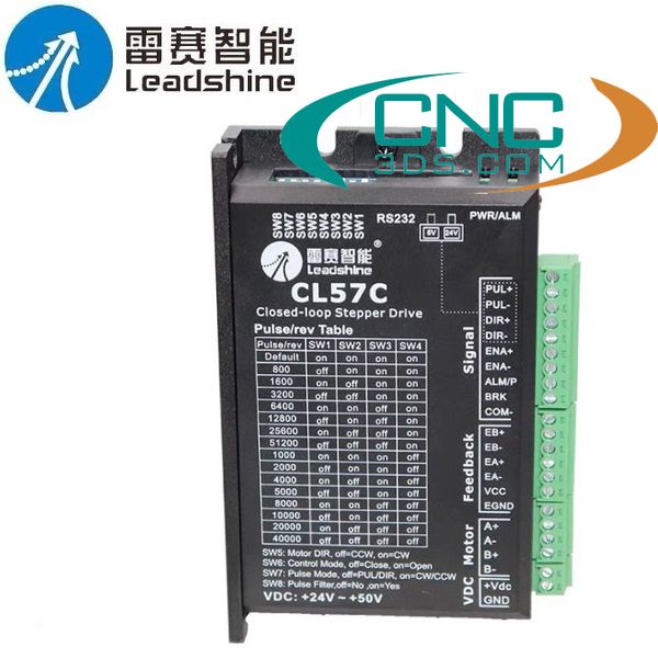 Động cơ bước 57CME23 - Driver CL57 vòng kín – CNC3DS