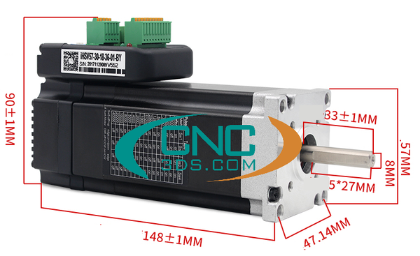 Động cơ servo iHSV57-30-18-36 / iHSV57-30-14-36 /iHSV57-30-10-36 – CNC3DS