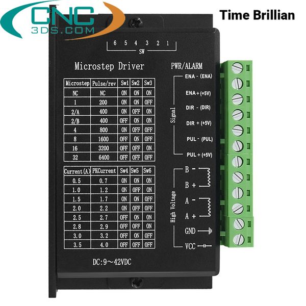 Mạch điều khiển động cơ bước TB6600 [ Giá rẻ ] [ Chính hãng ] – CNC3DS