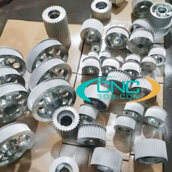 Gia công puly đai răng 3M 5M 8M/S8M T5 T10 theo yêu cầu – CNC3DS