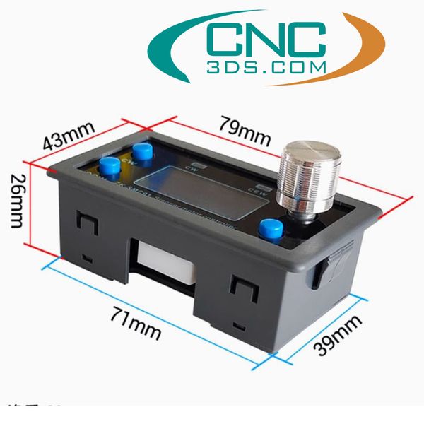 Bộ điều khiển phát xung 1 động cơ step servo ZK-SMC01 – CNC3DS