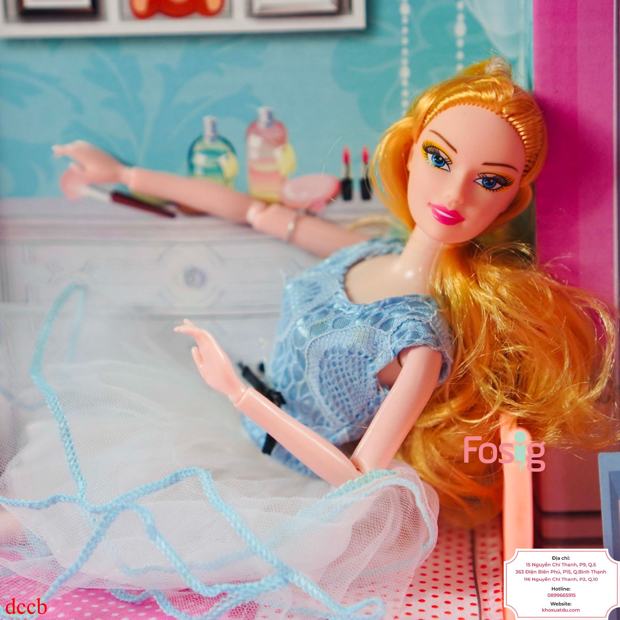 Hộp baby+Tủ Đồ+Áo+Vương Miện Túi Xách 288-3A – Fosig