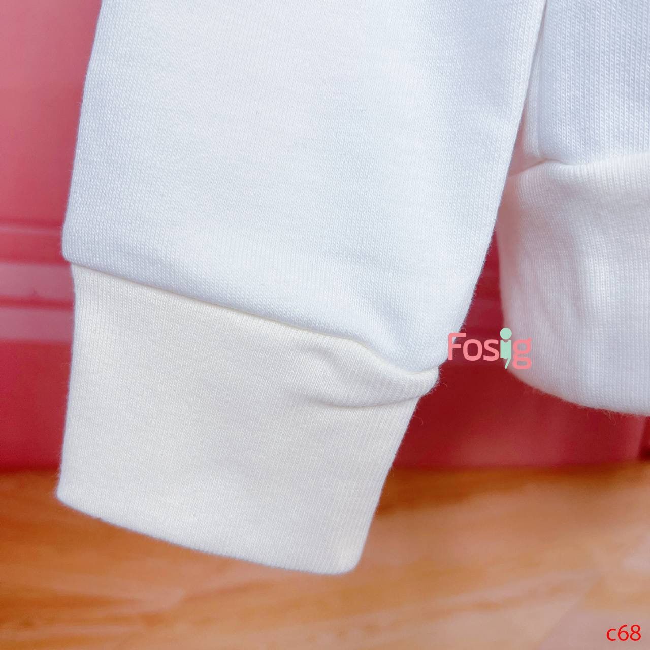 [13-38kg] Áo Da Cá Tay Dài Bé Gái HM - Cổ Kem Minnie – Fosig