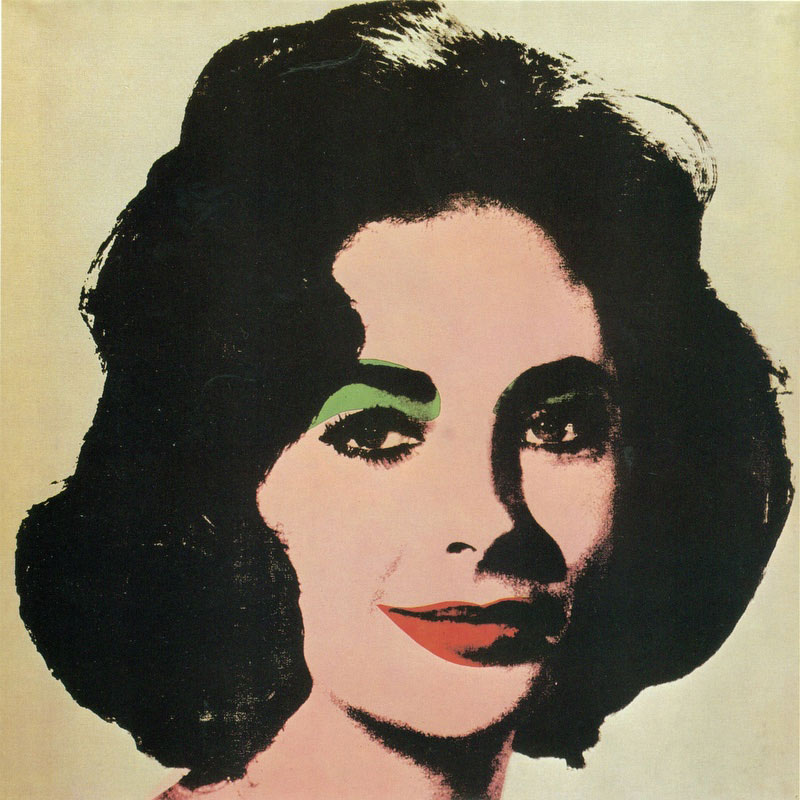 Red Liz Andy Warhol