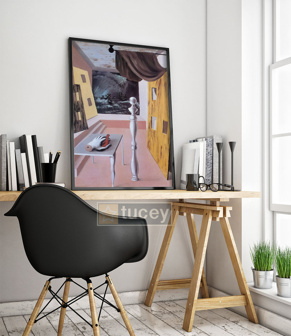 The Difficult Crossing Rene Magritte