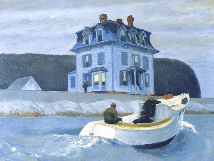 Edward Hopper Barber Shop