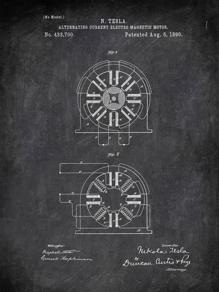 Tesla Alternating Current Motor