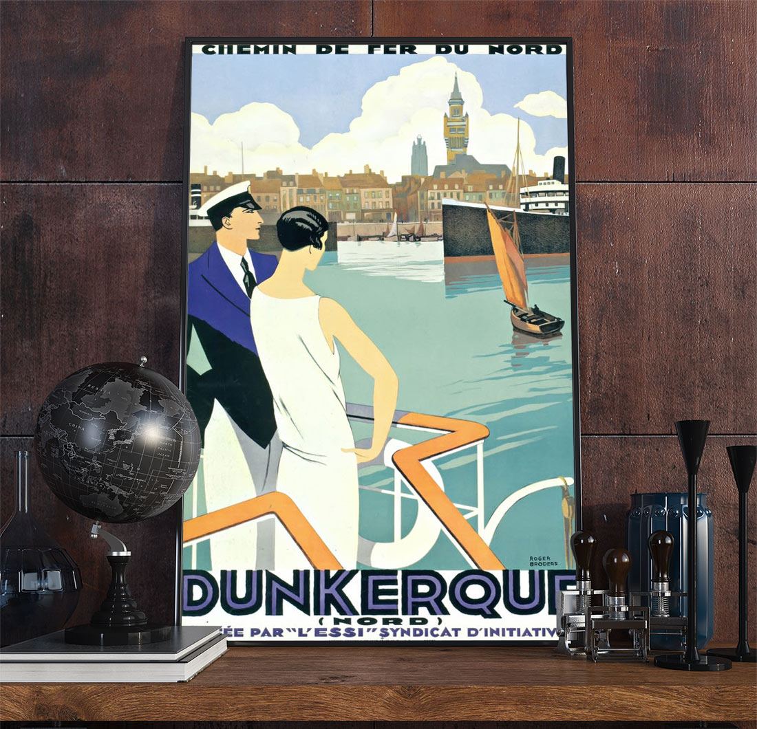 Art Deco Travel Poster
