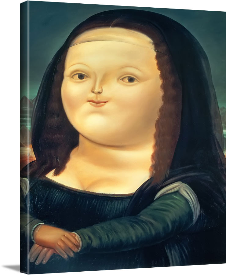 Fernando Botero Mona Lisa