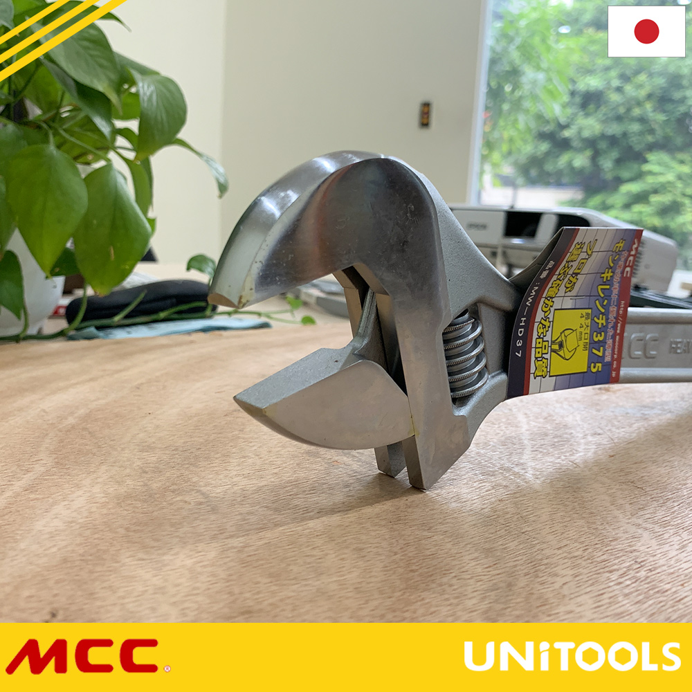 Mỏ lết 15 inch MW-HD37 độ mở ngàm 44 mm MCC – UNI GROUP - UNICOM JSC