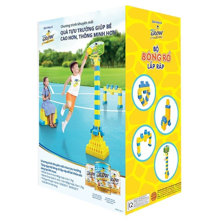 Combo 5 Bộ lego bóng rổ Abbott size lớn – A2ZMART