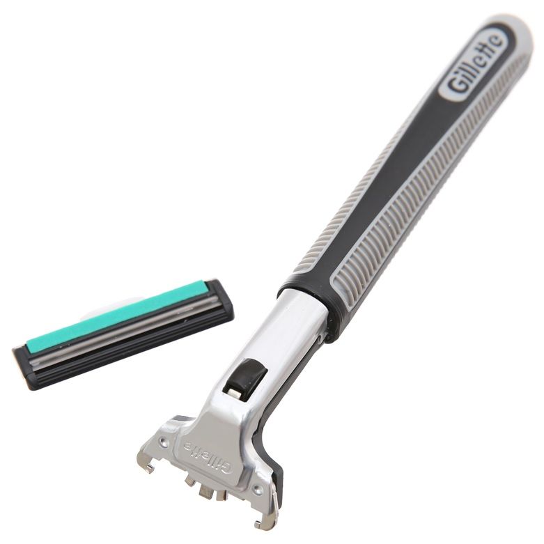 Dao cạo râu lưỡi kép Gillette Vector Plus Razor 1Up – A2ZMART