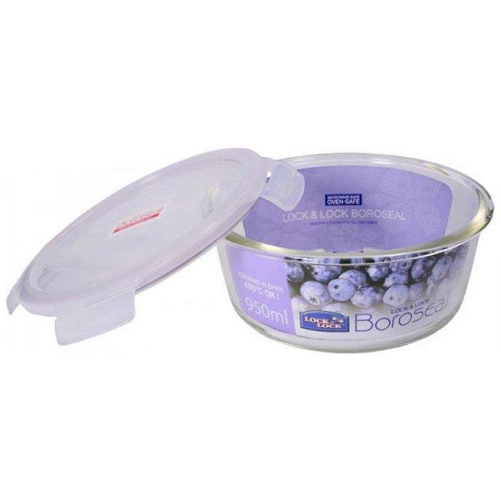 Combo 2 Hộp thủy tinh chịu nhiệt cao cấp Lock&Lock Boroseal LLG861 950 ...