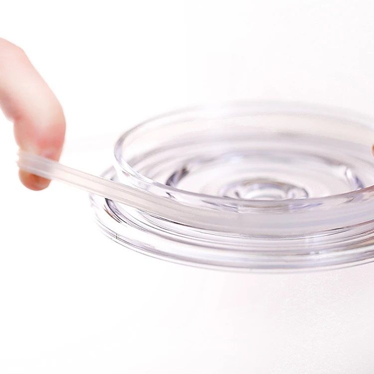 Ly nhựa 2 lớp cách nhiệt Lock&Lock HAP507 750ml - Kèm ống hút – A2ZMART