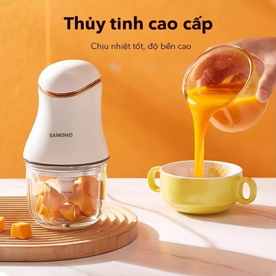 Máy xay thực phẩm mini đa năng SAMONO SW099 200W 300ml – A2ZMART