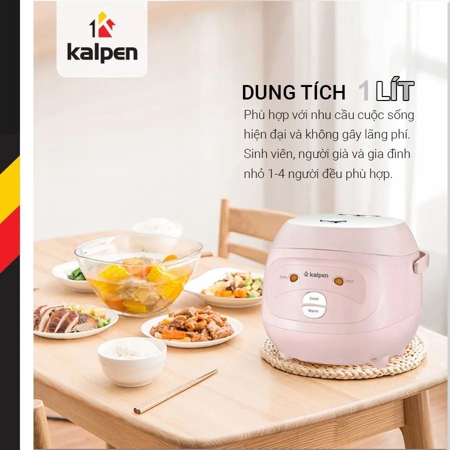 Nồi cơm điện cao cấp Kalpen R1 1L 300W – A2ZMART