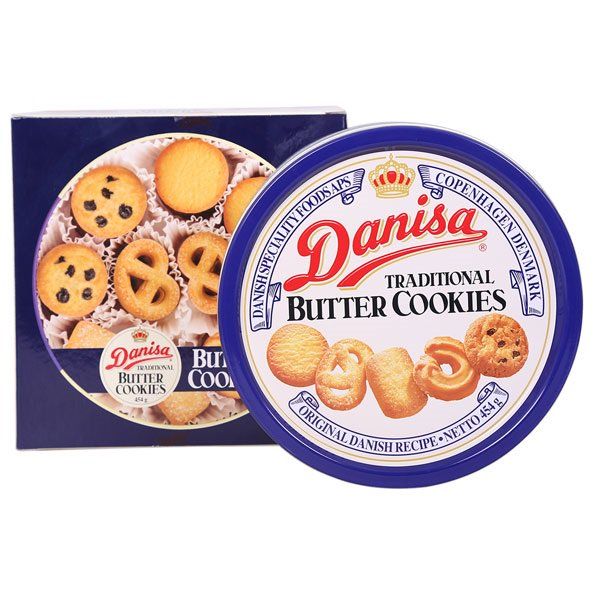 Bánh Danisa hộp sắt 200g – Công ty Cổ phần Đầu tư Prolife