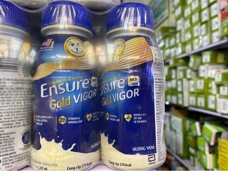 THỰC PHẨM DINH DƯỠNG Y HỌC ENSURE GOLD VIGOR, CHAI 237 ML – Công ty Cổ phần Đầu tư Prolife