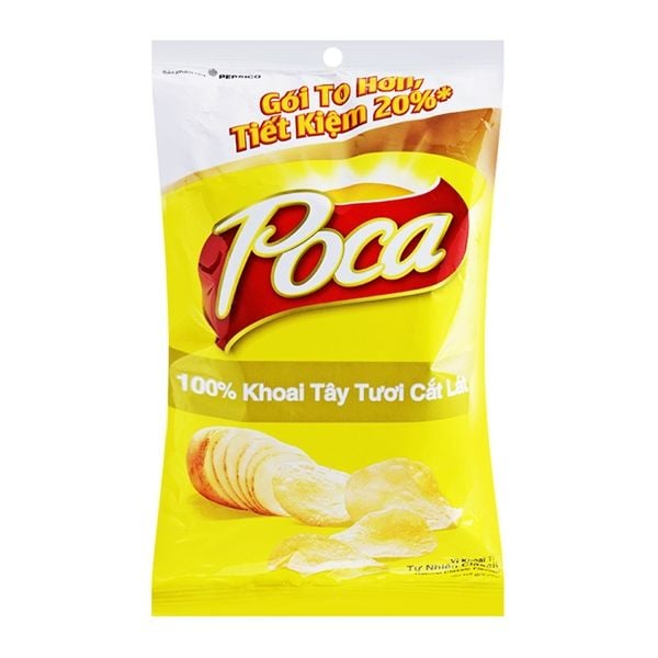 Snack vị khoai tây Classic Poca gói 110g – Công ty Cổ phần Đầu tư Prolife