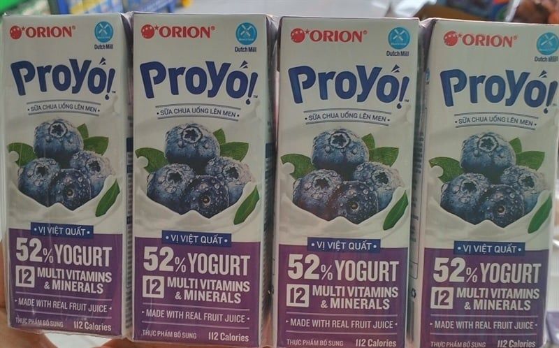 Sữa chua uống Orion ProYo Vị Việt Quất 180ml – Công ty Cổ phần Đầu tư ...
