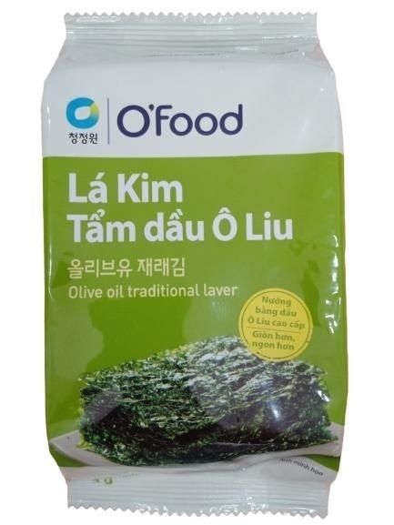 RONG BIỂN ĂN LIỀN O'FOOD TẨM DẦU OLIVE GÓI 5G – Công ty Cổ phần Đầu tư ...