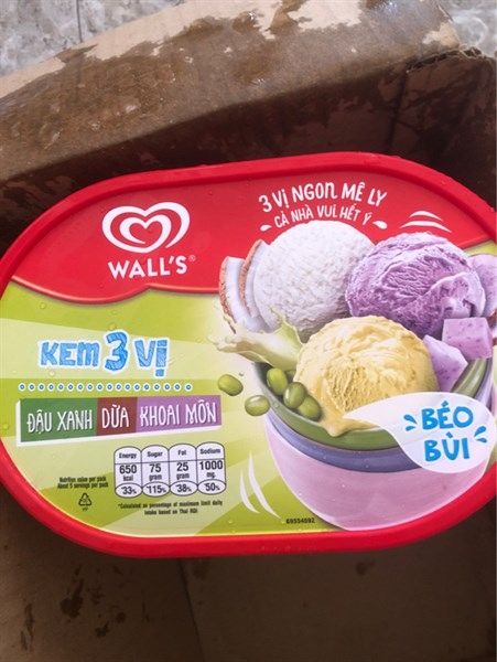 Kem Walls 3V DXanh/dua/KMon – Công ty Cổ phần Đầu tư Prolife