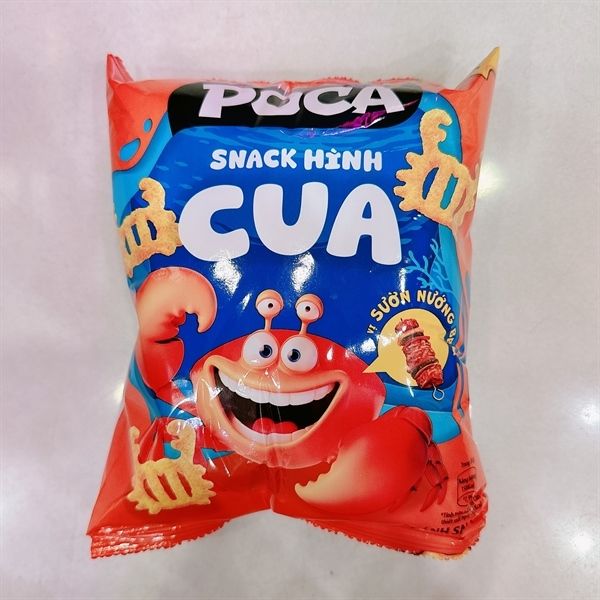 Bánh Snack POCA CUA vị sườn nướng 30g – Công ty Cổ phần Đầu tư Prolife