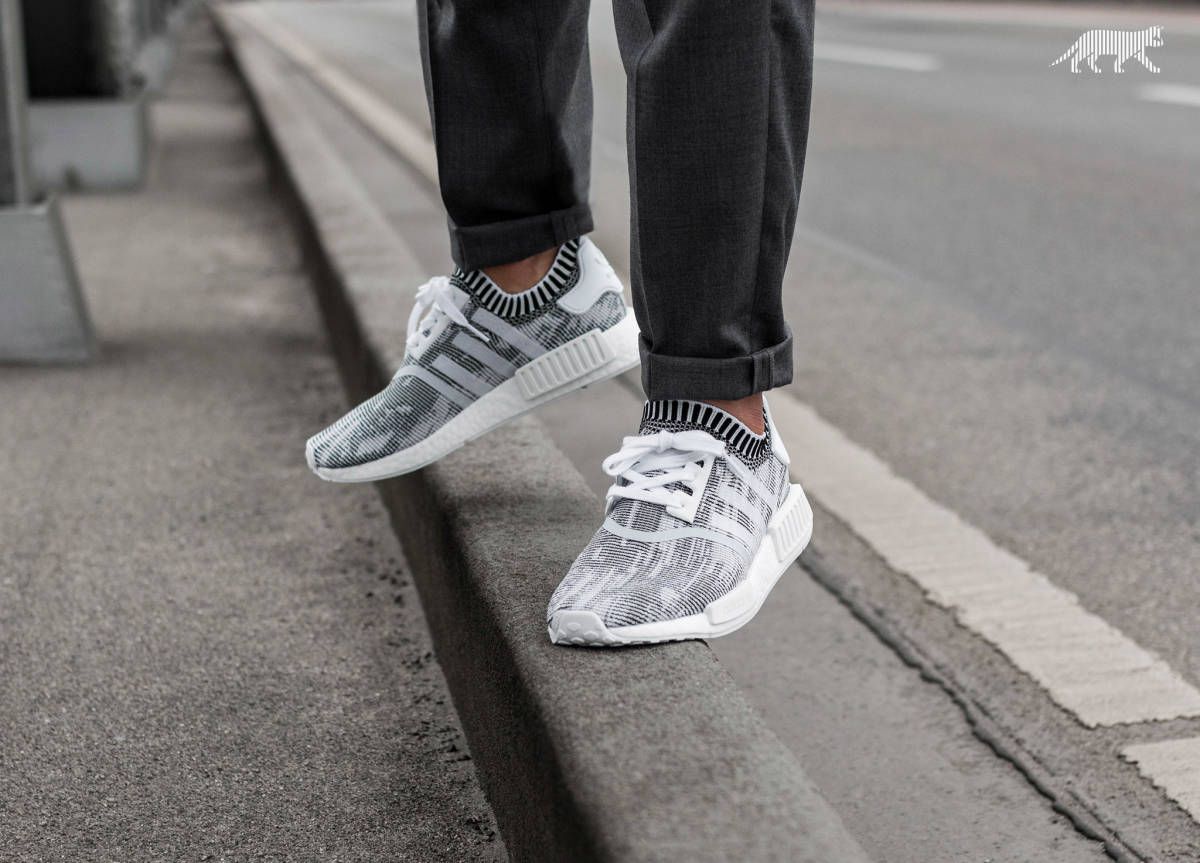 Adidas NMD R1 Primeknit 'Oreo Black' BY1911 – AUTHENTIC SHOES