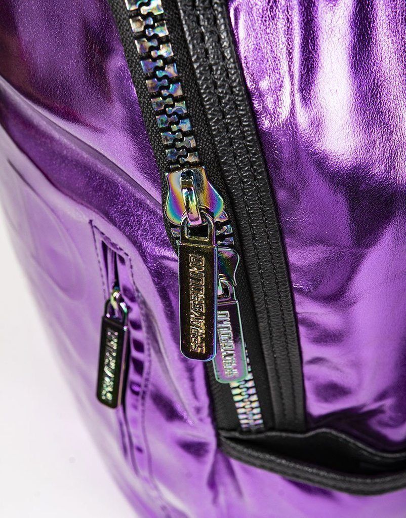 SPRAYGROUND Purple Fine Gold Backpack – AUTHENTIC SHOES