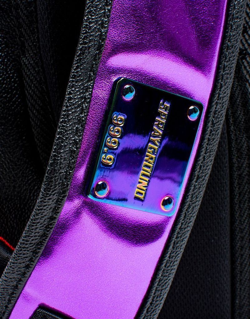 SPRAYGROUND Purple Fine Gold Backpack – AUTHENTIC SHOES