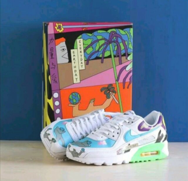 Giày Ruohan Wang x Nike Air Max 90 Flyleather 'Multicolor' CZ3992-900 – AUTHENTIC SHOES