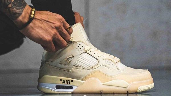 Nike Air Jordan 4 Retro Off-White Sail CV9388-100 – AUTHENTIC SHOES