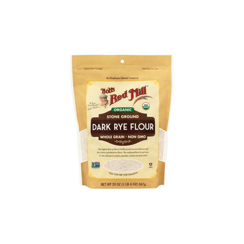 Organic Whole Grain Dark Rye Flour Bob'S Red Mill 567G – Nam An Market