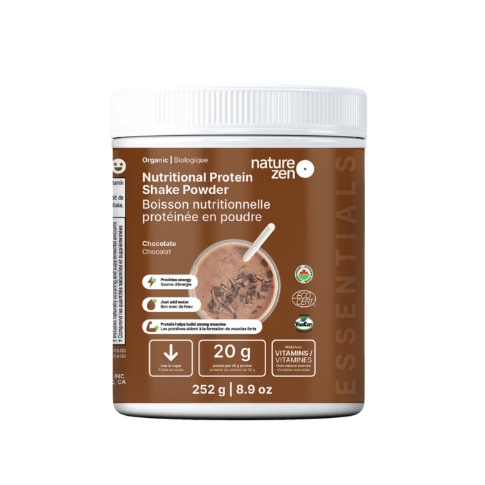 Organic Plant- Based Protein Powder Chocolate Nature Zen 250G – Nam An ...